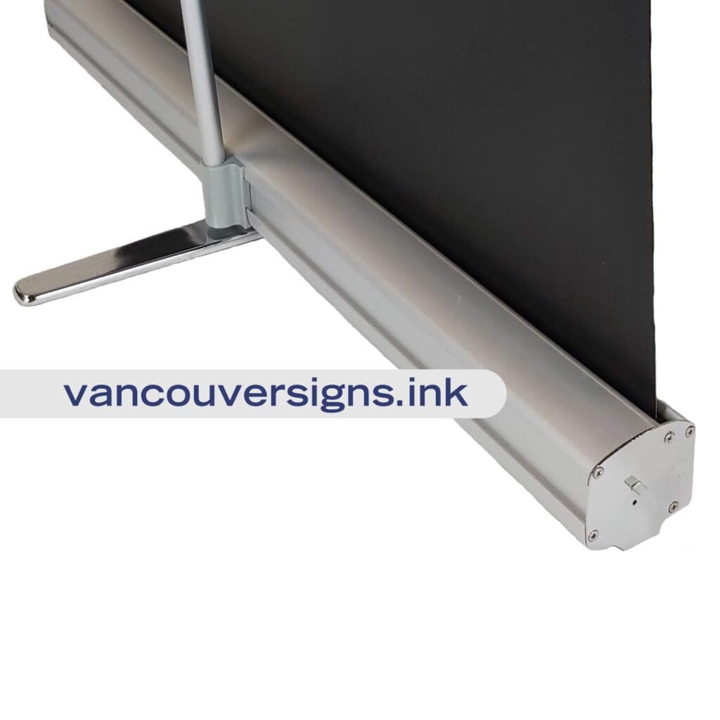 Roll Up Banner - Adjustable Height 33" x 62"-87" - VancouverSigns